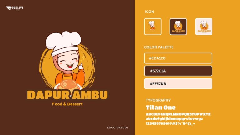 20 Contoh Desain Logo Produk: Restoran dan Korporasi - Fastwork.id